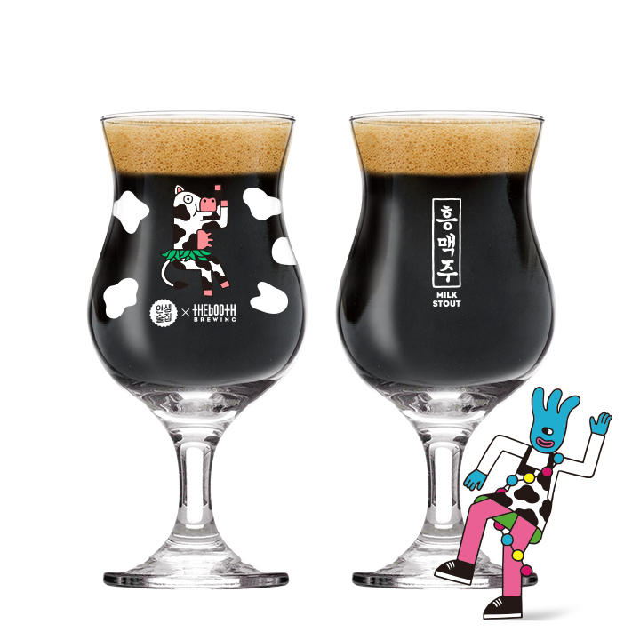 흥 맥주 | DANCING COW MILK STOUT | 비어라이킷 beerlikeit