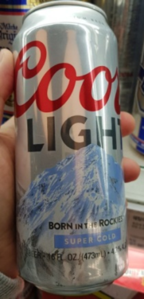 쿠어스 라이트 | Coors Light | 비어라이킷 beerlikeit